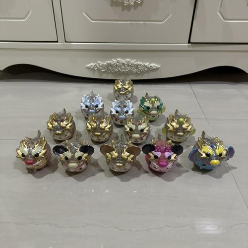 Jual Sofubi Disney Tsum Tsun Dragon Gold / Colored Ball CPCM | Original ...