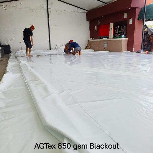Jual kain membrane | Agtex 850 gsm B.O siap pasang - Kab. Bogor - PT. BJK INDOTAMA | Tokopedia
