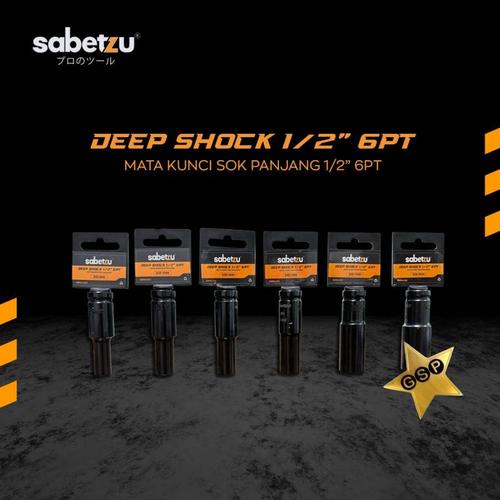 Jual Sabetzu Mata Deep Impact Socket 1/2" 6PT Satuan - Mata Shock ...