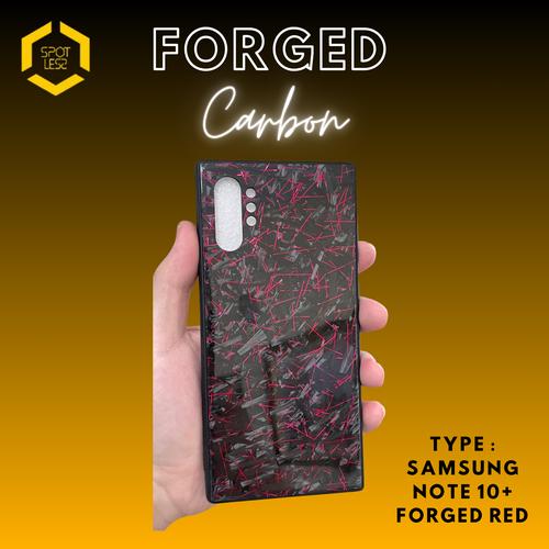Jual Case Samsung Note 10 Plus Red Metallic Forged Carbon - Kota ...