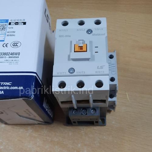 Jual Magnetic contactor MC 50a 50 GMC 50 coil 220V AC brand LS Original ...