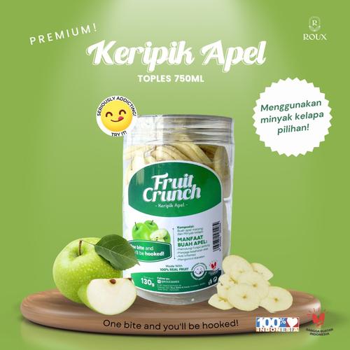 Promo FRUIT CRUNCH KERIPIK BUAH APEL PREMIUM TOPLES 750ml ENAK RENYAH ...