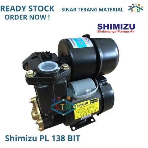 Jual Pompa Air Shimizu PL 138 BIT Otomatis / Pompa Air Otomatis / Shimizu / Pompa Air Sumur ...