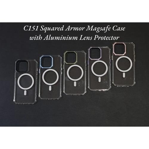 Jual C151 Iphone 11 12 13 14 Plus Pro Max Squared Magsafe Magnetic ...