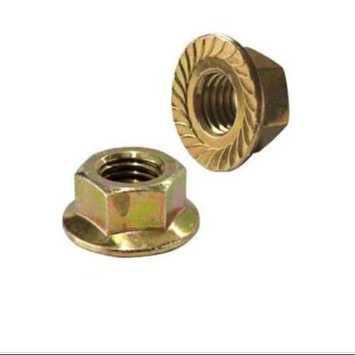 Jual flange nut m6 x 1.0 - Jakarta Barat - baut mandiri | Tokopedia