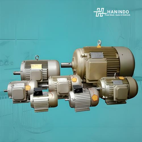 Jual Dinamo Penggerak Wipro 2 HP 4P 1450 RPM Electromotor Lambat 2HP 4 ...