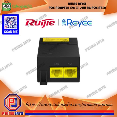 Jual RUIJIE REYEE RG-POE-AT30 Power Adapter PoE Injector Gigabit 52V/0 ...