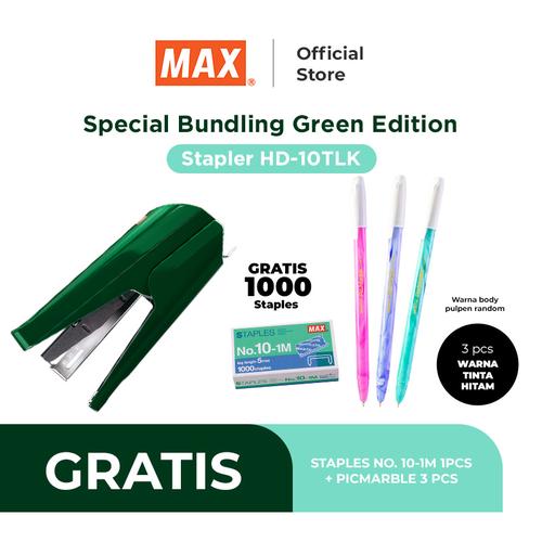 Promo Max stapler HD-10TLK Green - Jakarta Pusat - Max Stapler Indonesia | Tokopedia