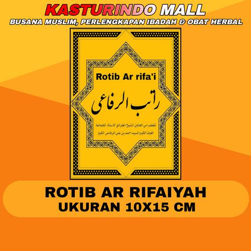 Jual Buku / Kitab Ratib Ar Rifaiyah Karya Syekh Ahmad Arrifai Ukuran ...