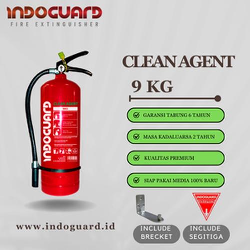 Jual APAR 9 KG INDOGUARD / CLEAN AGENT LIQUID GAS / Set Komplit - Kota ...
