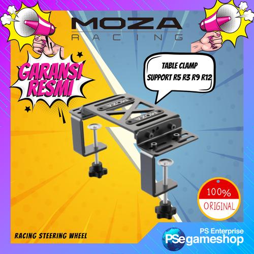 Promo MOZA Racing Table Clamp Support R5 R3 R9 R12 Bracket Wheel Racing Cicil 0% 3x - Jakarta ...
