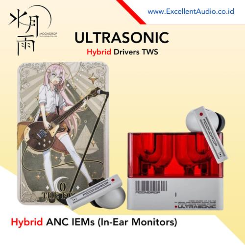 Promo TWS Moondrop Ultrasonic / Ultra-Sonic / Ultra Sonic True Wireless ...