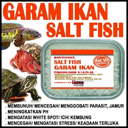 Jual GARAM IKAN KRISTAL / GARAM AUSTRALIA SALT FISH OBAT IKAN KELOMANG ...