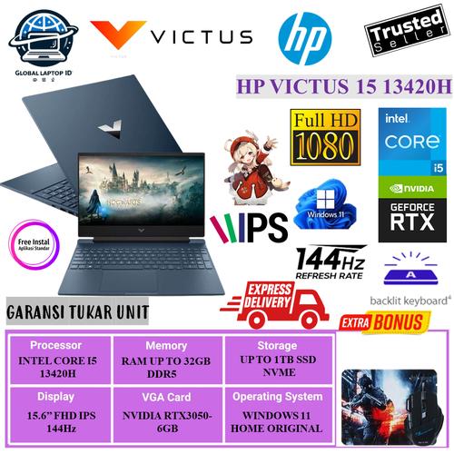 Jual PROMO Laptop Gaming HP VICTUS 15 Intel Core i5 13420H Gen13 RAM ...