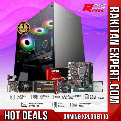 Jual PC Rakitan Gaming Core i5 3470|RAM 8GB|SSD 256GB|NVidia GT730 4GB ...