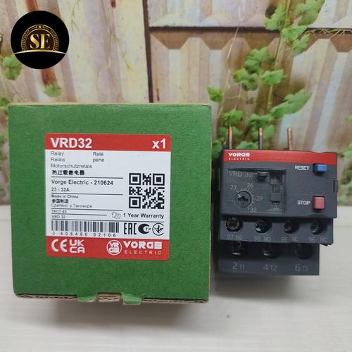Jual Thermal Overload Relay TOR VORGE VRD32 VRD 32 23A-32A setara LRD32 LRD 32 garansi 1 tahun ...