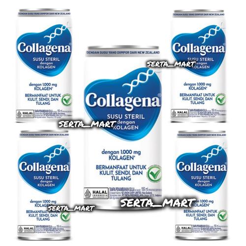 Jual Collagena Susu Cair Steril dengan Kolagen 189ml - Colagena Susu ...