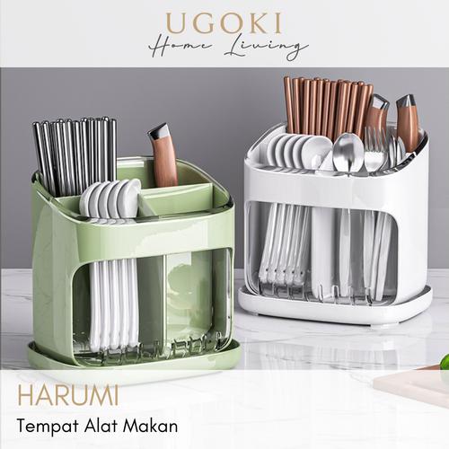Promo |UGOKI| HARUMI Pengering Peralatan Makan Modern Perapi Sendok ...