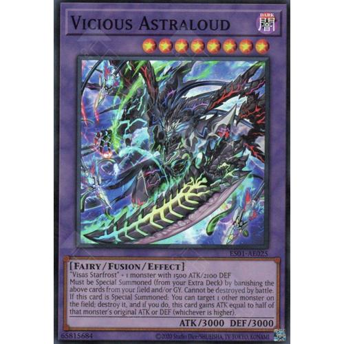 Jual Yugioh Single ES01-AE025 Vicious Astraloud (SEC) - Jakarta Utara ...