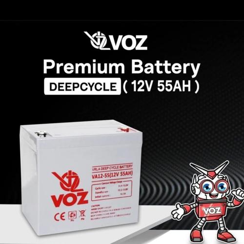 Jual Baterai Deep Cycle 12V 55Ah / baterai solar panel - Jakarta Barat ...