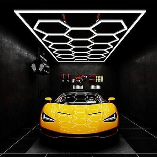 Promo Honey comb superior LED ceiling lighting | hexagonal grid light ...
