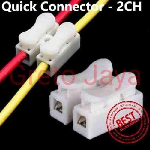 Jual Konektor Penjepit 2 Kabel Listrik Quick Connect Cable Terminal ...