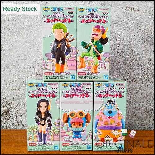 Jual WCF One Piece Egghead 2 Figure Japver Original (Zoro Chopper Robin ...