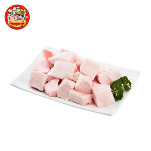 Jual Lemak Babi Bali Potong Dadu Premium Pork Fat Cut Cube Saikoro ...