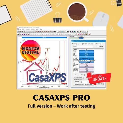 Jual DVD CasaXPS 2023 Full teknik analisis data spektral Analisis XPS Escape - Jakarta Selatan ...