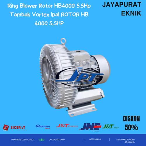 Jual Ring Blower Rotor HB.5500 7,5Hp 3Phase Blower Tambak Ikan Udang Ipal - Jakarta Barat ...