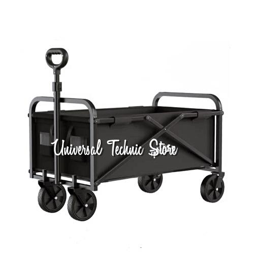 Jual Trolley Koper Lipat 2 Roda Hitam 30kg - Trolly 300Kg - Jakarta ...