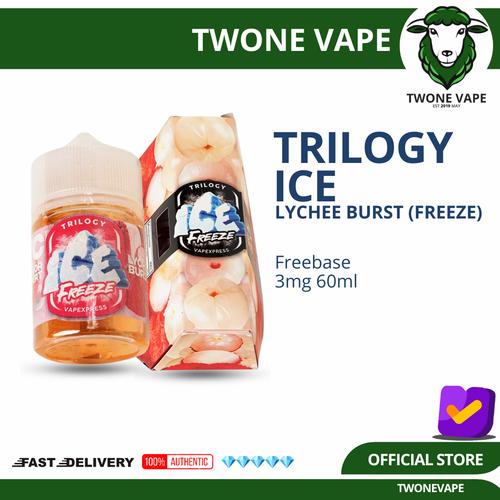 Jual Liquid Trilogy Ice Freeze Lychee Burst 60ML by Trilogy | Freeze ...