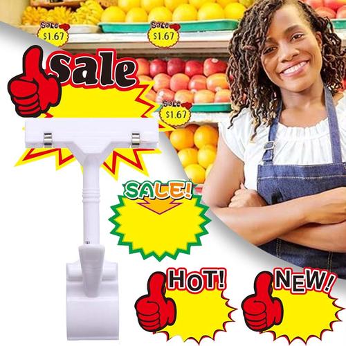 Jual 10 Pcs/Label Harga Pop Card Kertas Penjepit Harga Harga Kartu ...