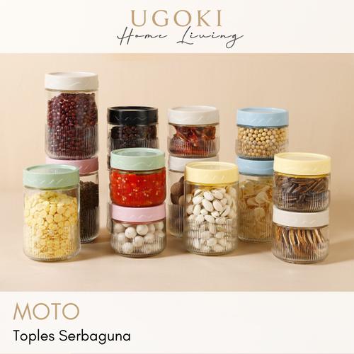Jual |UGOKI| MOTO Organizer Dapur Kue Kering Serbaguna Kontainer Gula ...