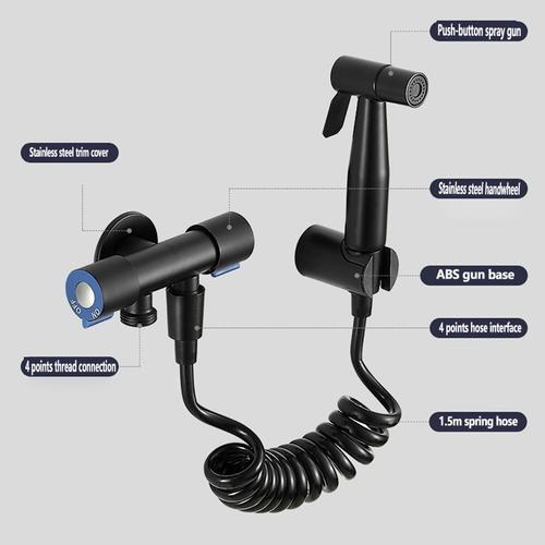 Jual Murah Jet Shower Cebok Kloset + Kran air Cabang 2 Spray Bidet ...