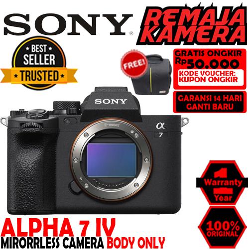 Promo SONY A7IV BODY ONLY / SONY ALPHA 7IV / SONY A7 IV MIRORRLESS ...