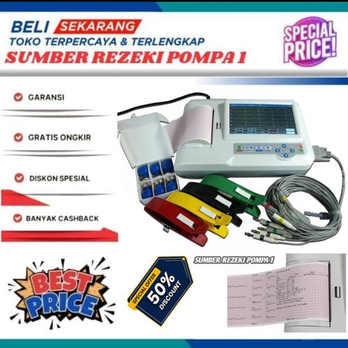 Jual Mesin Electrocardiograph 6 Channel Printer Analisys Touch ECG EKG ...