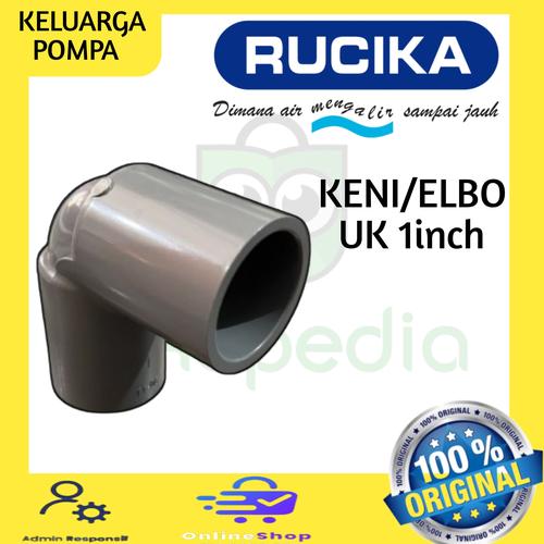 Jual KENI/ELBO RUCIKA UKURAN 1 inch atau Keni/Elbo 1 inch Rucika ...