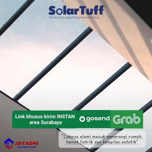 Jual Solartuff Flat 3mm Atap UV Bening / Atap Kanopi Transparan ...