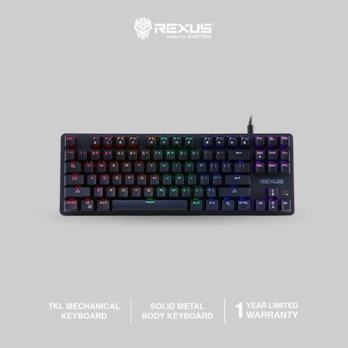 Jual Rexus MX5.1 Keyboard Gaming Mechanical Legionaire TKL MX 5.1 Red ...