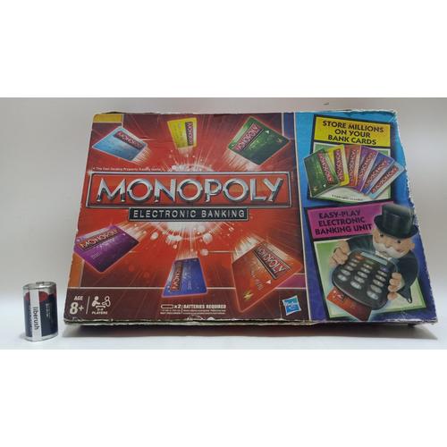 Jual hasbro monopoly electronic banking unit bank cards family game ...