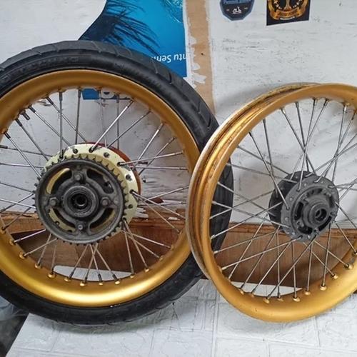 Jual Velg set tdr thor Tiger Megapro mega pro gl cb custom japstyle ...