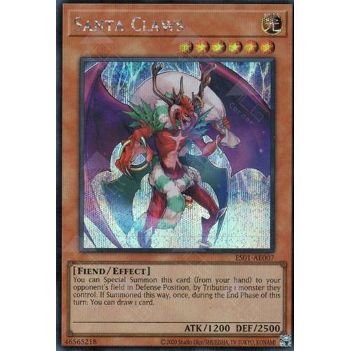 Jual Yugioh Single ES01-AE007 Santa Claws (SEC) - Jakarta Utara ...