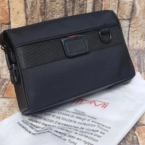 Jual business clutch bag pria tas tangan handbag canvas premium 681 ...