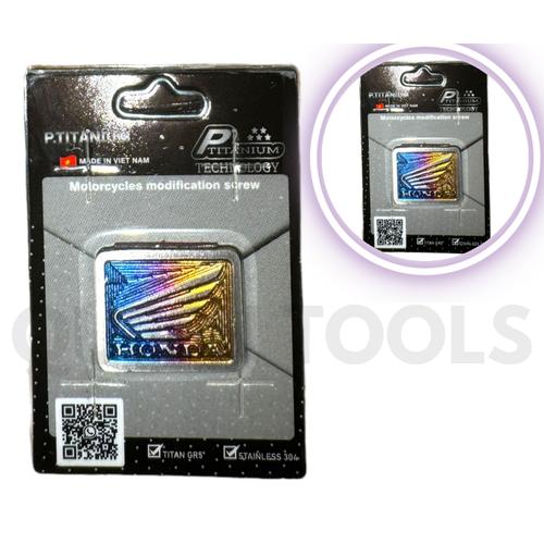 Jual Emblem Logo Batok Honda Titanium Original Vietnam - Jakarta Barat ...