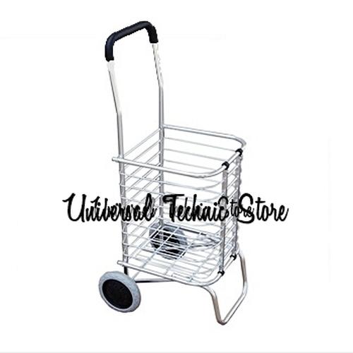 Jual Trolley Belanja Lipat Alumunium 2 Roda - Trolly Al 2Roda - Jakarta ...