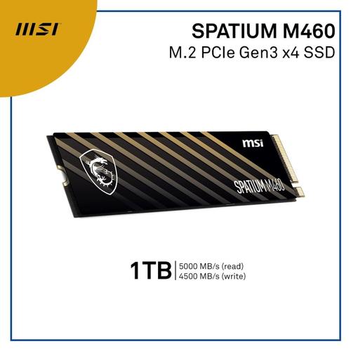 Jual MSI SPATIUM M460 1TB SSD M.2 NVMe PCIe Gen 4 x4 PC Laptop Notebook - Jakarta Utara ...