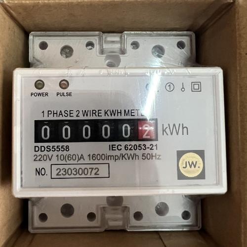 Jual KWH / Energy / Energi meter meteran Analog Analogue 1 Phase 1P 2 ...