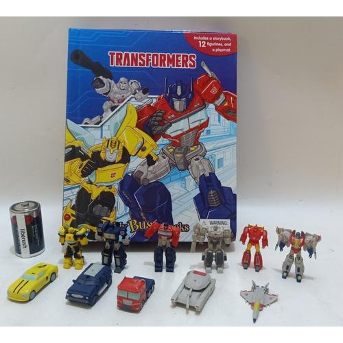 Jual hasbro transformers my busy books story book with action figure ...
