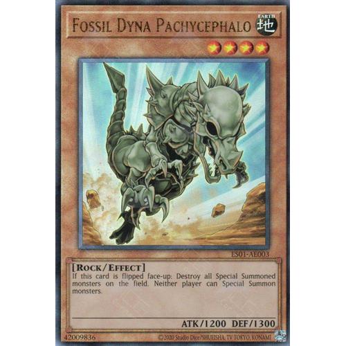 Jual Yugioh Single ES01-AE003 Fossil Dyna Pachyphalo (SEC) - Jakarta ...